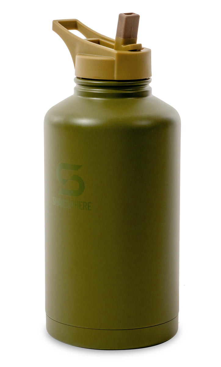 ShakeSphere Hydration Jug 1.8L Steel Double Walled Green